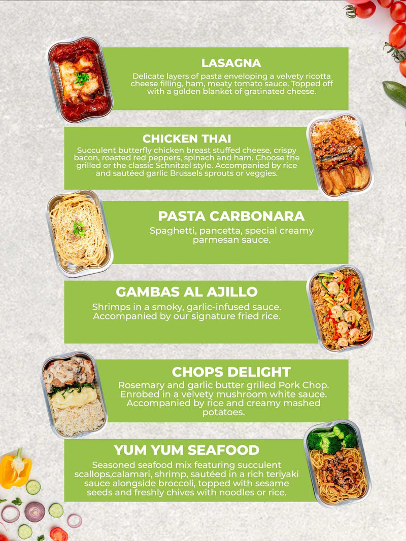 Mix & Match - 18 Meal Plan + FREE SHIPPING – Simple Eats 2GO